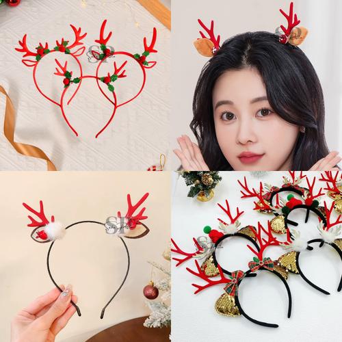 Jual BANDO NATAL RUSA LED / BANDO MERRY CHRISTMAS / BANDO REINDEER ...