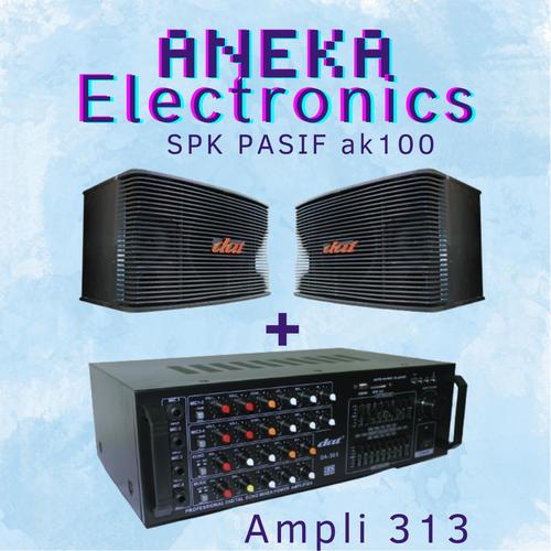 Jual Paket Speaker Pasif 10 inch ak100 dan Ampli Dat 303 - Jakarta Barat - Aneka Electronics ...