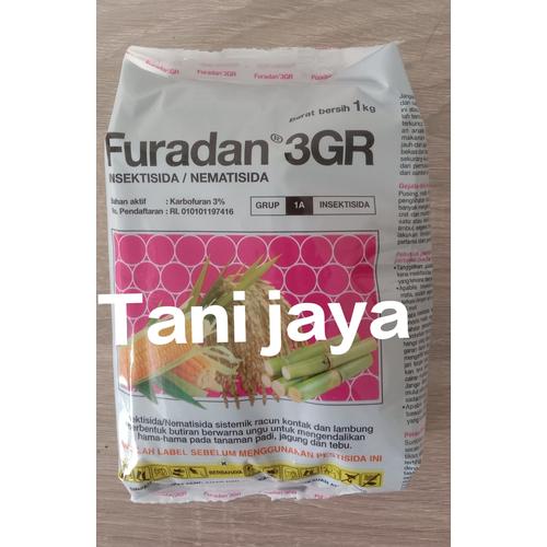 Jual Furadan 3GR 1KG( Kemasan Pabrik ) Insektisida Nematisida ...