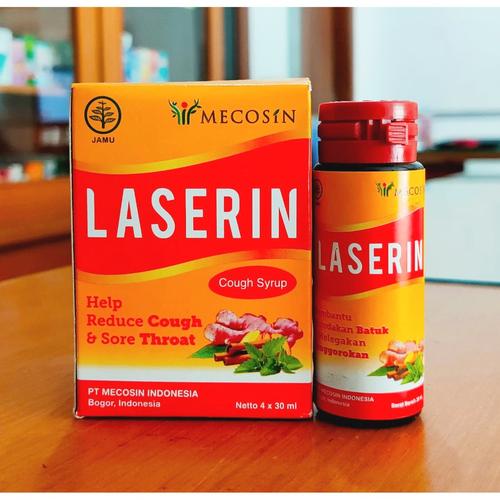 Jual Laserin Sirup 30ml per Box - Meredakan Batuk & Melegakan ...