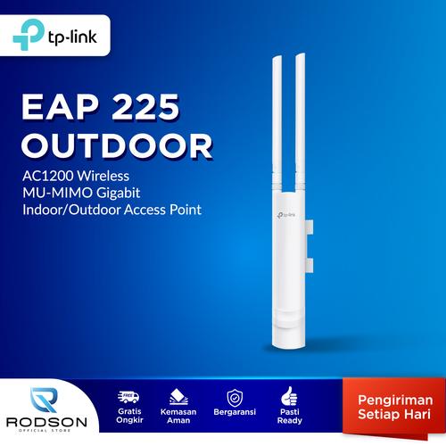 Promo TP-LINK EAP225-Outdoor AC1200 Wireless MU-MIMO Gigabit Indoor ...