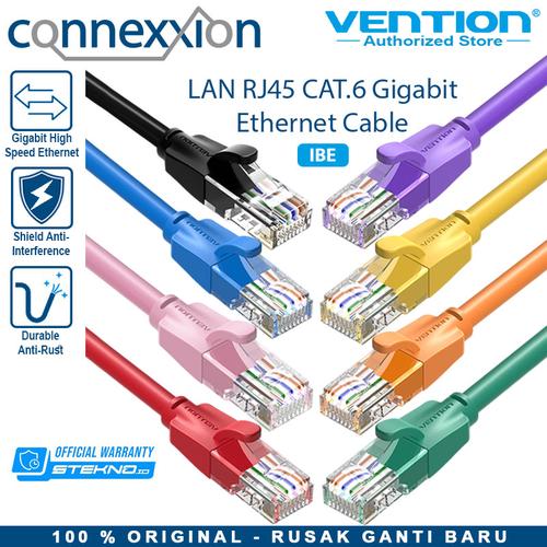 Jual VENTION IBE - Kabel LAN RJ45 Cat.6 Gigabit Ethernet UTP Round ...