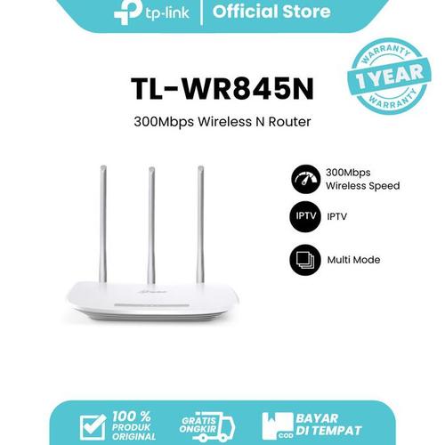 Jual TP-Link TL-WR845N 300Mbps Wireless N WiFi Router/Access Point ...