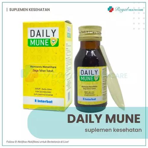 Jual DAILY MUNE SIRUP 60ML Untuk Membantu Memelihara Daya Tahan Tubuh ...