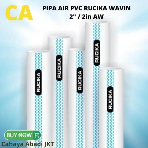 Jual PIPA AIR PVC RUCIKA WAVIN 2" / 2in AW - Jakarta Selatan - Wizz ...