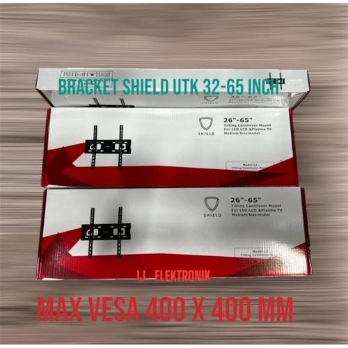 Jual SHIELD model L2 Wall Bracket TV LCD / LED 26 inch - 65 inch Tilt ...