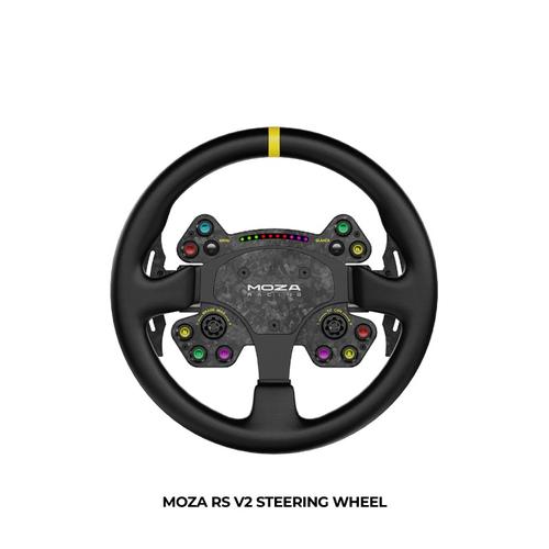 Promo MOZA Racing RS V2 / RSV2 Steering Wheel Add On | Standalone ...