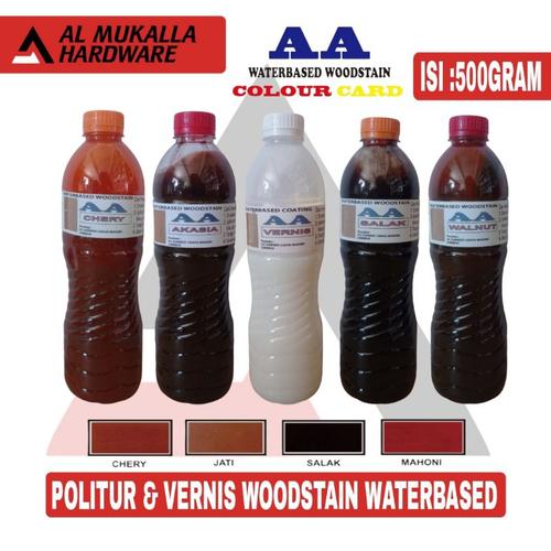 Jual [ 1 Botol ] Pewarna Kayu Politur & Vernis Woodstain WaterBased ...