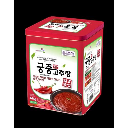 Jual GO CHU JANG 14 KG HALAL GUNGJUNG GOCHUJANG HOT PEPPER TASTE 14 KG ...
