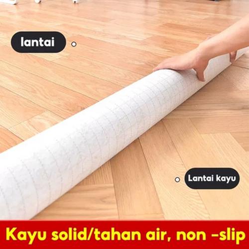 Promo Stiker Lantai Lebar 2m Sudah Ada Lem Karpet Lantai Vinyl Gulungan ...