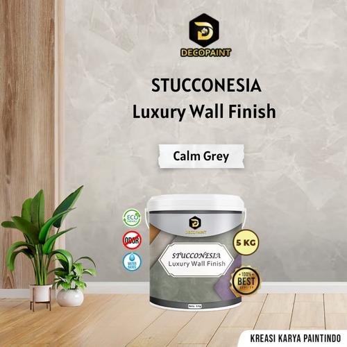 Jual Cat Tembok Motif Semen Ekspos – Stucconesia Calm Grey 5Kg ...