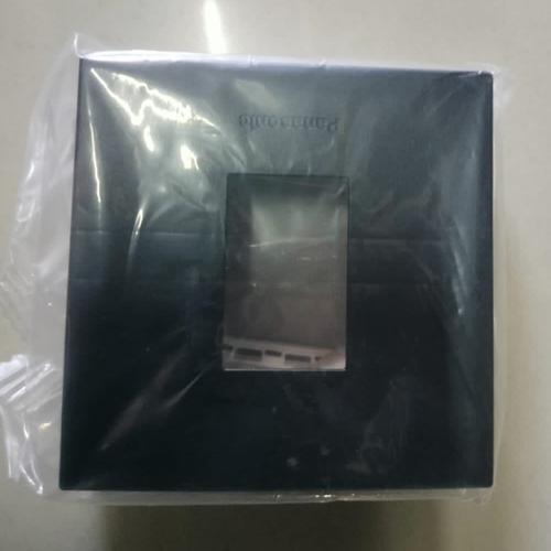 Jual Panasonic Frame Saklar 1 Gang 1 Device Style E Eco Black Matte ...