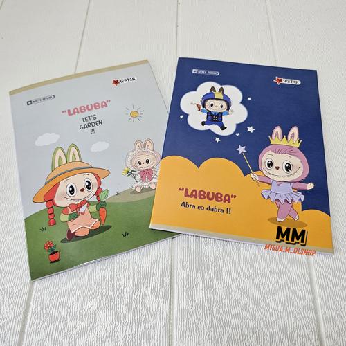 Jual BUKU TULIS NEWSTAR 38 LEMBAR KARAKTER LABU LABUBU LUCU / BUKU ...