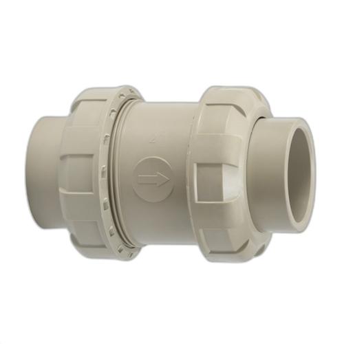 Jual Double Union Check Valve PPH 1 inch Ball Union Check Valve PPH ...
