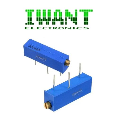 Jual MULTI TURN 10K 103 TRIMPOT 10K 103 MULTI TURN 3006P TRIMMER MULTI ...