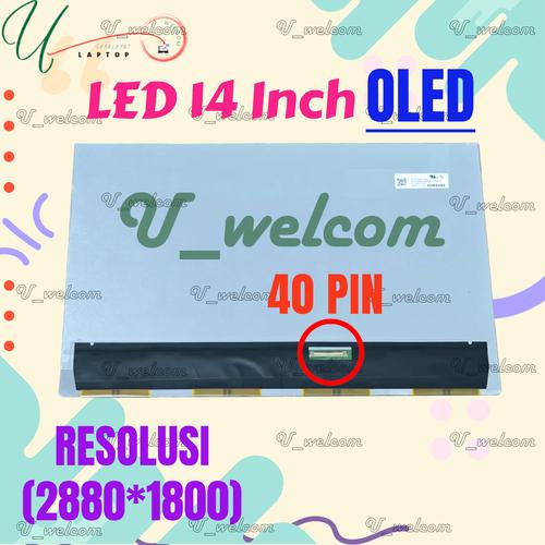 Jual LCD Layar Led 14 Inch OLED Zenbook 14 Q409ZA Q409 Q409Z Resolusi ...
