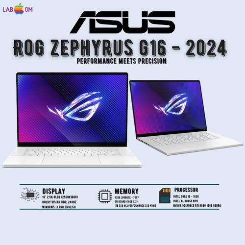 Jual ASUS ROG ZEPHYRUS G16 GU605 ULTRA 9 185H 32GB RAM 1TB SSD RTX 4090 16GB 16" OLED 2.5K ...