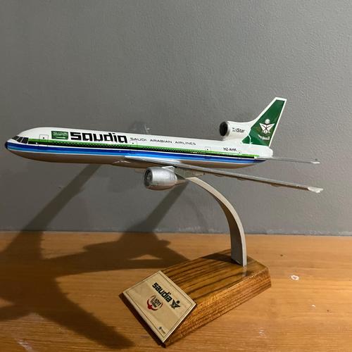 Promo Diecast Saudia Arabian Airlines Vintage Retro Classic Reg HZ-AHK ...