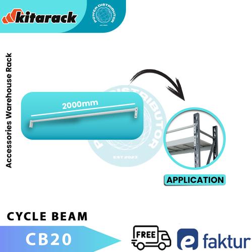 Jual Gantungan Rak - KITARACK Accessories Cycle Beam 2 Meter - CB20 ...