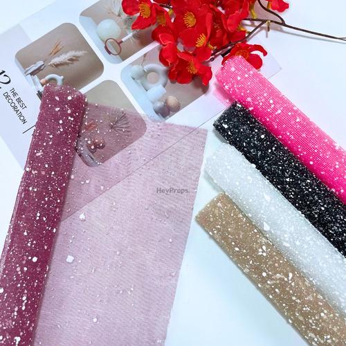 Jual Kain Tille Snow Sprinkle Background Foto Produk - Backdrop Props ...