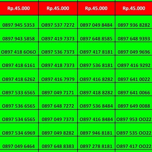 Jual kartu perdana tree cantik tri cantik kartu tree tri three - Kota ...