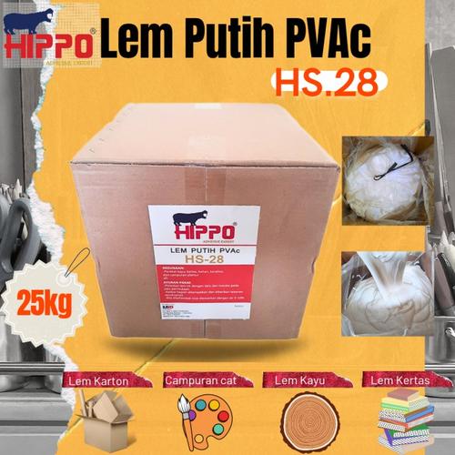 Jual Lem putih serbaguna - Lem PVAc HS28 dan HS24 kemasan 25kg KHUSUS INSTAN - HS.24 - Kota ...