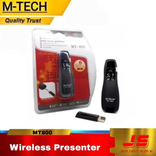 Jual M-Tech Wireless Presenter With Laser Pointer MT-800 - Jakarta ...