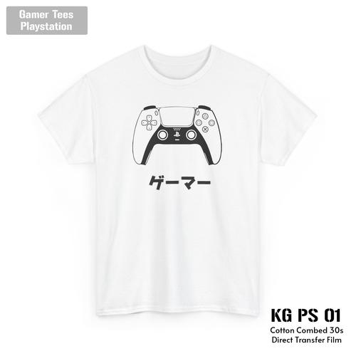 Jual Kaos Gamer Casual Playstation 5 Putih KG PS 01 - Kab. Bantul ...