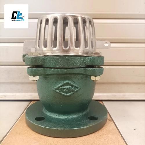 Jual Foot Valve Cast Iron Flange Jis 10K 4" inch Merk MIZU - Jakarta ...