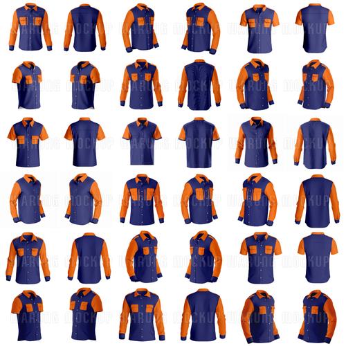 Jual MOCKUP KEMEJA TACTICAL - CORELDRAW (FILE CDR) PART 1 - 317 - Kab ...