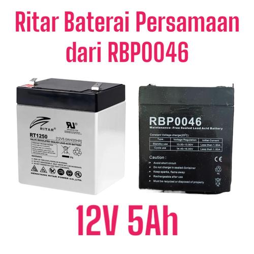 Jual Aki Persamaan Baterai UPS RBP0119 Cyber Power. Batre Ritar 12V 5AH ...