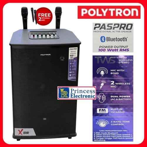 Jual POLYTRON PAS PRO15F7 Professional Portable Bluetooth Karaoke ...