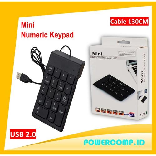 Jual Etmakit K24 Keyboard Numeric Keyboard USB Numeric - Wired Number Pad! USB Numeric Keypad 18 ...