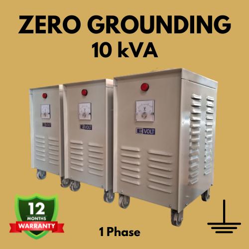 Jual Zero Grounding 10 KVA 1 Phase 220V Full Tembaga EVOLT Trafo Zero ...