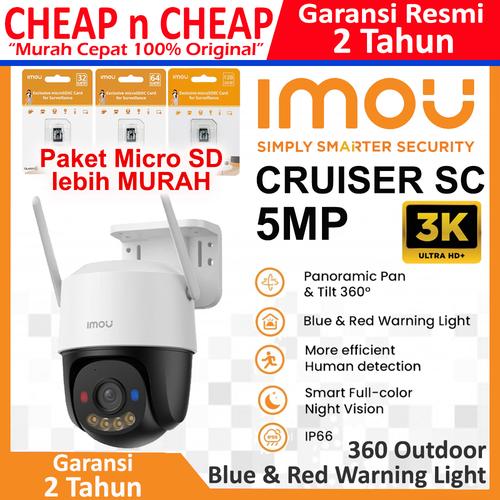 Jual Imou Cruiser SC 5MP 3K Rotate 360 Outdoor Full Color - Wifi ...
