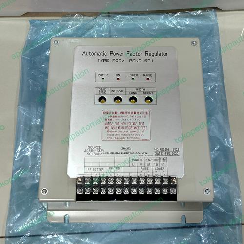 Jual NSDK NISHISHIBA PFKR-5B1 Automatic Power Factor Regulator - Kab ...