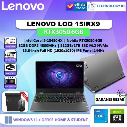Promo Lenovo LOQ 15IRX9 Core i5-13450HX RTX3050 32GB 1TB SSD Windows 11 ...