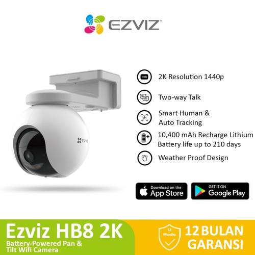 Jual EZVIZ CB3 2MP SMART HOME WI-FI BATTERY IP CAMERA OUTDOOR CCTV ...