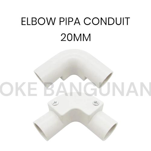 Jual Elbow pipa listrik conduit keni belokan konduit 20 mm - Kota ...