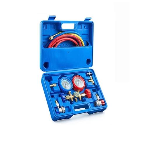 Jual Manifold Meteran Manifold Ac Mobil Freon R134a Paket Lengkap Alat ...