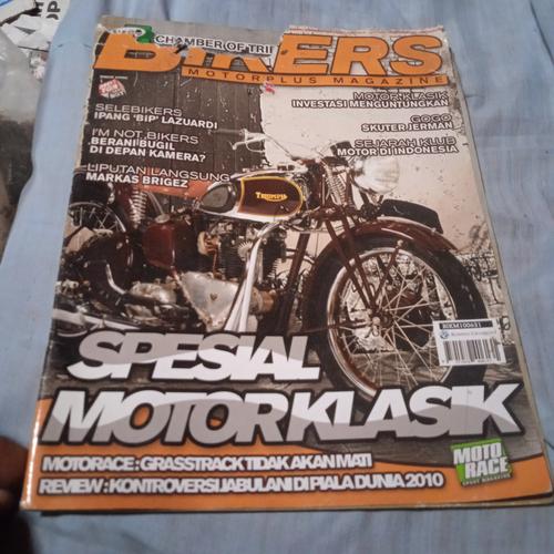 Jual majalah Bikers, Spesial Motor Klasik, Gogo Skuter Jerman, majalah ...
