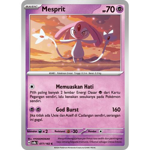 Jual Mesprit SV8s Pokemon TCG Indonesia - Kota Surabaya - Board Game ...