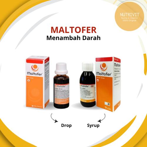 Jual Maltofer DROP/Syrup Zat Besi anti Anemia tambah darah - Kota ...