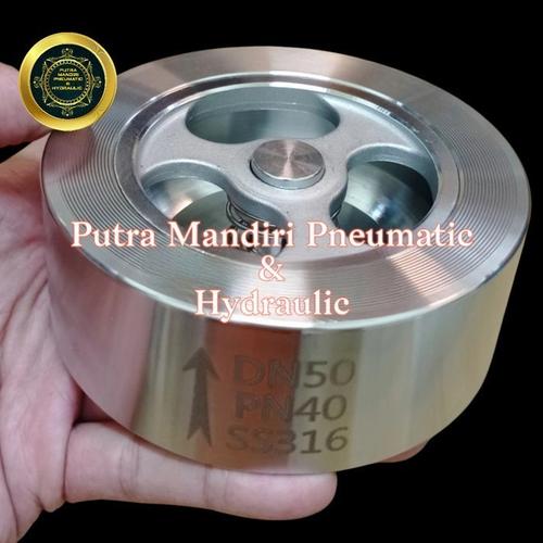 Jual Disco Check Valve 2 inch Stainless SS 316 PN40 DN50 - Jakarta ...