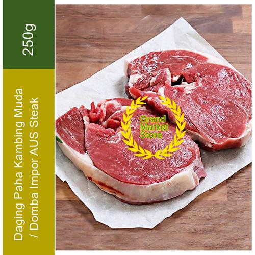 Jual Daging Paha Kambing Muda / Domba-+ - 250GR 1PCS Steak Domba Lamb ...