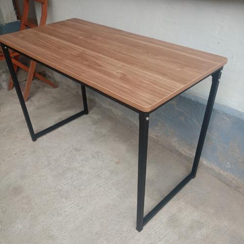 Jual Meja Kerja 110x50 dengan box kabel management - Brown Walnut - Kab ...