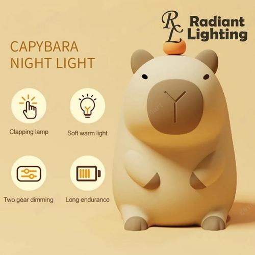 Promo Lampu Tidur Capybara Cute Night Light Kamar Anak Squishy - Jakarta Utara - Radiant ...