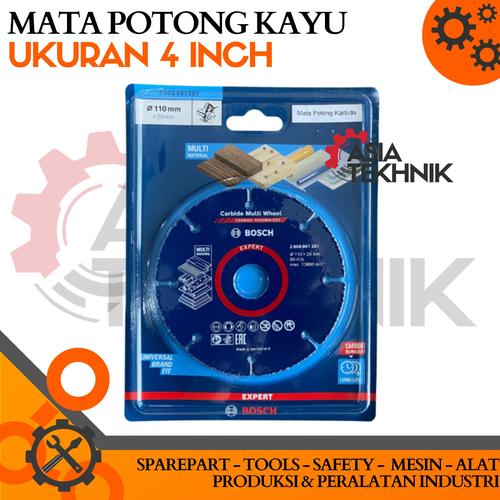 Jual Mata Potong Kayu Plastik Ukuran 4 Inch Bosch Carbide Multi Wheel ...