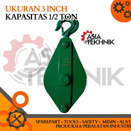 Jual Katrol Kapal Besi 3 Inch Kerekan Sumur Kapasitas 1/2 Ton - Jakarta ...