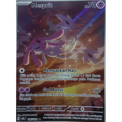 Jual Pokemon Mesprit Sv8s 196182 Ar Pokemon Tcg Indonesia Kota Bandung The Maple